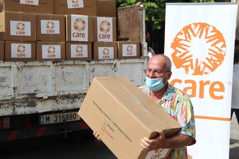 Farouk overleefde de explosie in Beiroet | CARE Nederland